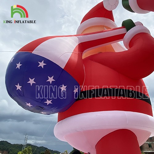 20FT 26FT 33FT Giant Inflatable Santa Claus Fit Outdoor Christmas ...