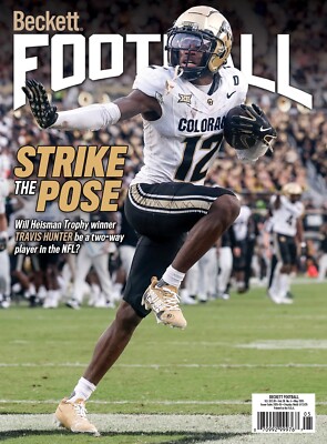 New MAY 2025 Beckett FOOTBALL CARD Price Guide Magazine with TRAVIS ...