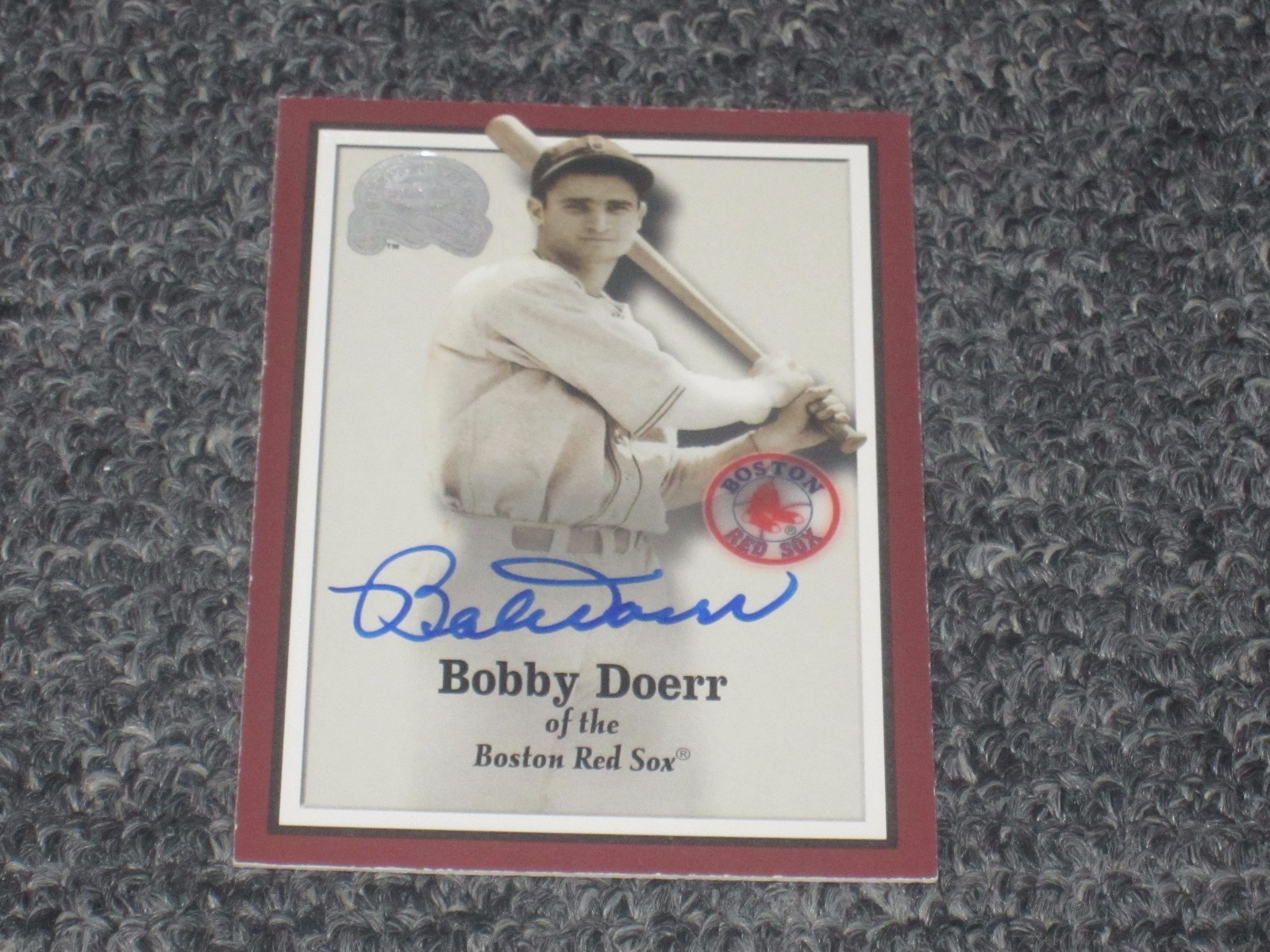 Bobby Doerr Autographed Baseball Card PSA Precertified | eBay
