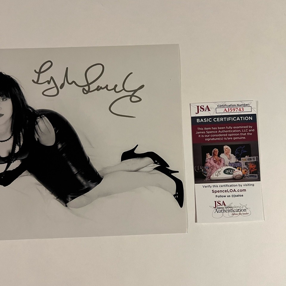 LYDIA LUNCH SIGNED 8x10 PHOTO POET SINGER ACTRESS JSA COA | eBay