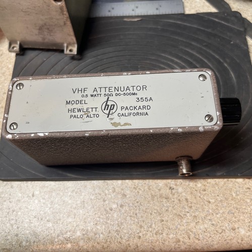 Vintage HP VHF Attenuator 355A 0.5 W 50 Ω DC-500 MC USA Ham Radio ...
