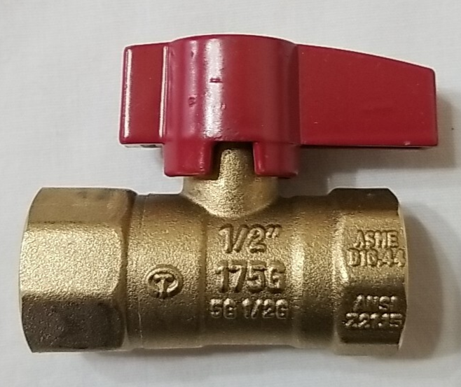 10 Pack Matco Norca Gas Ball Valve Valves 1/2" x 1/2" FIP Female ...
