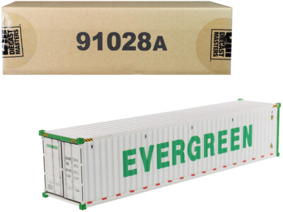 40' Refrigerated Sea Container "EverGreen" White "Transport Series" 1/ ...