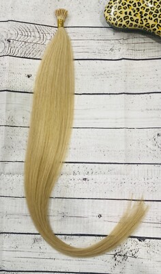 Microbead ITIP Extensions Light Blonde Human hair European 22” | eBay