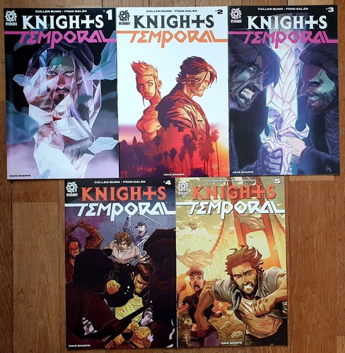 5 COMICS KNIGHTS TEMPORAL N° 1 à 5 Aftershock 2019 | eBay