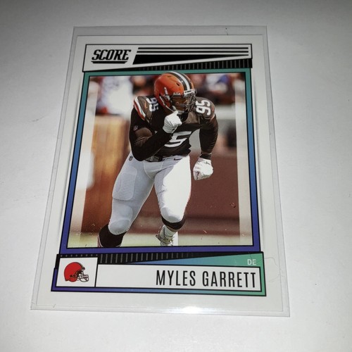 myles garrett Score 2022 Nfl Browns Football Card #206 | eBay