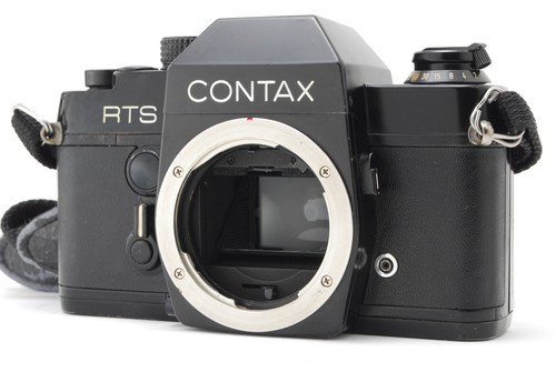 [ NEAR MINT ] Contax RTS 35mm SLR MF Film Camera Black Body From JAPAN ...