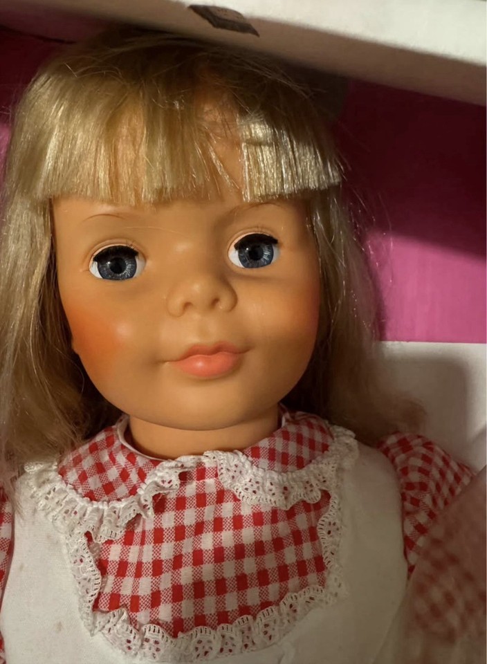 VINTAGE IDEAL PATTI PLAYPAL 1981 DOLL BLONDE HAIR WITH BOX | eBay