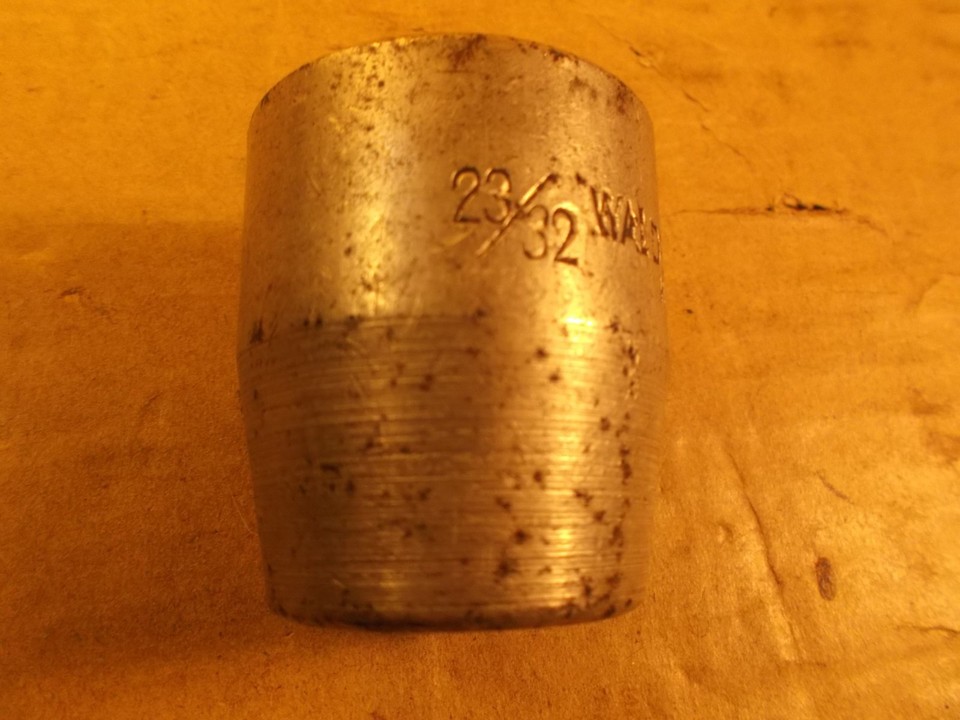 Vintage Walden Double Socket X2341 two sizes Square wrench, mechanic ...