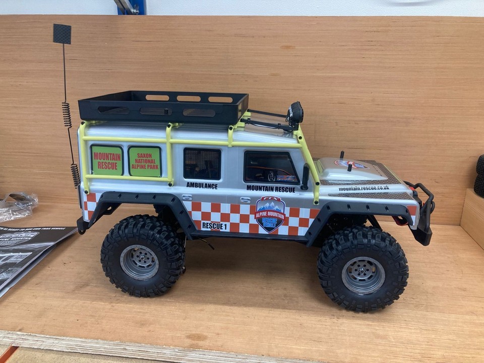FTX KANYON 4X4 MOUNTAIN RESCUE 2-SPEED RTR 1:10 XL CRAWLER - Read ...