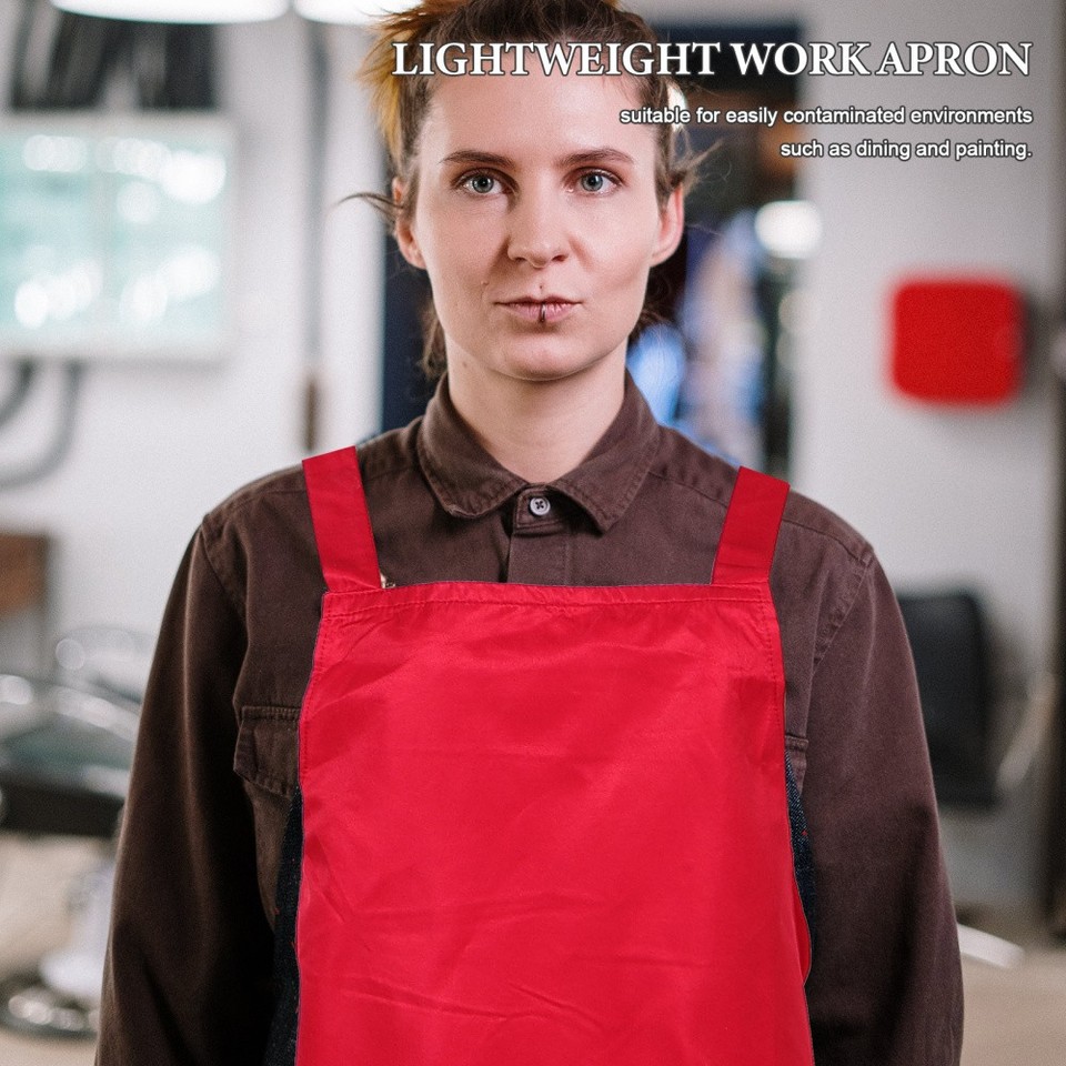 Waterproof Apron with Pocket: Cooking Bib for Adults - Oil-Resistant ...