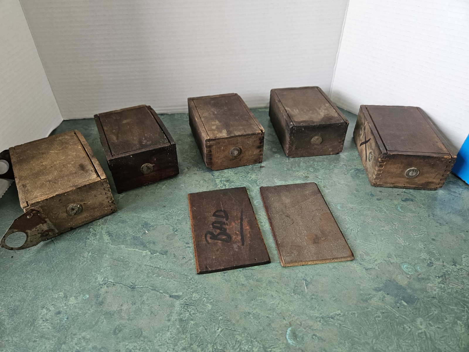 Antique 1900's Ford Model T / A Wood Battery Box Ignition Buzz Box ...