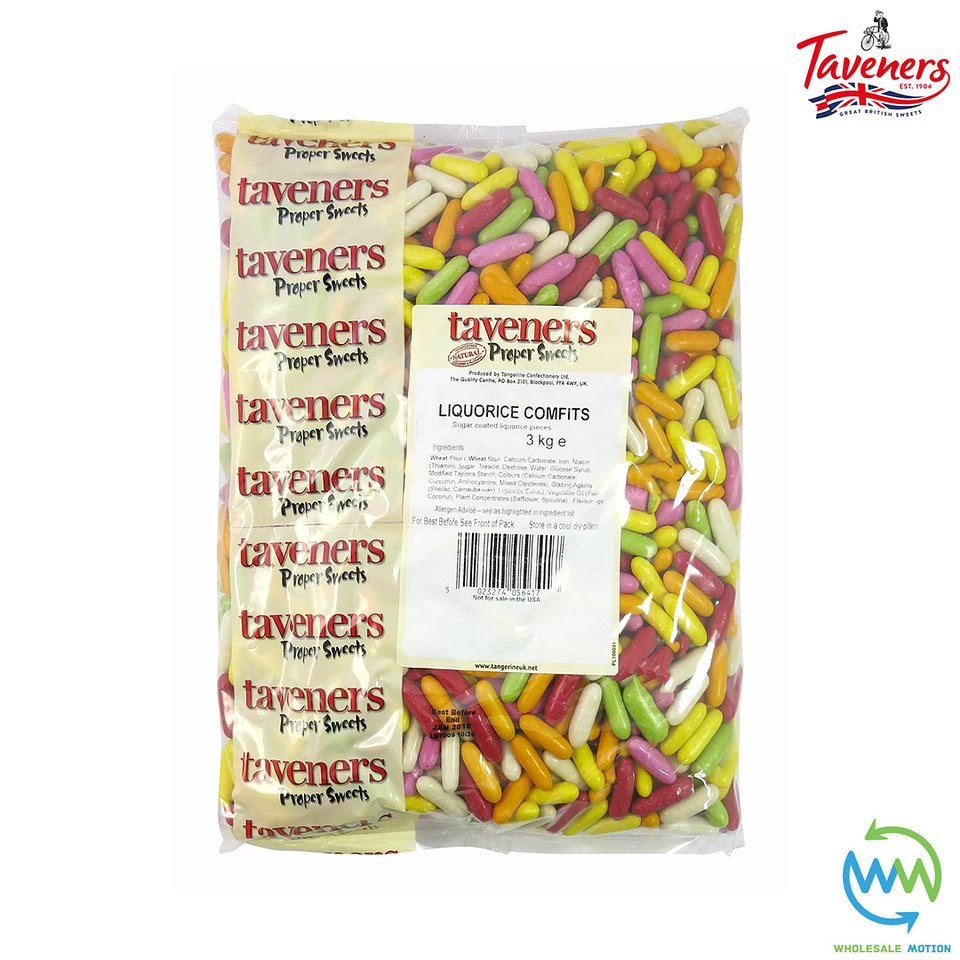 LIQUORICE COMFITS Torpedo Taveners PICK N MIX Flavour Sweets CLASSIC ...