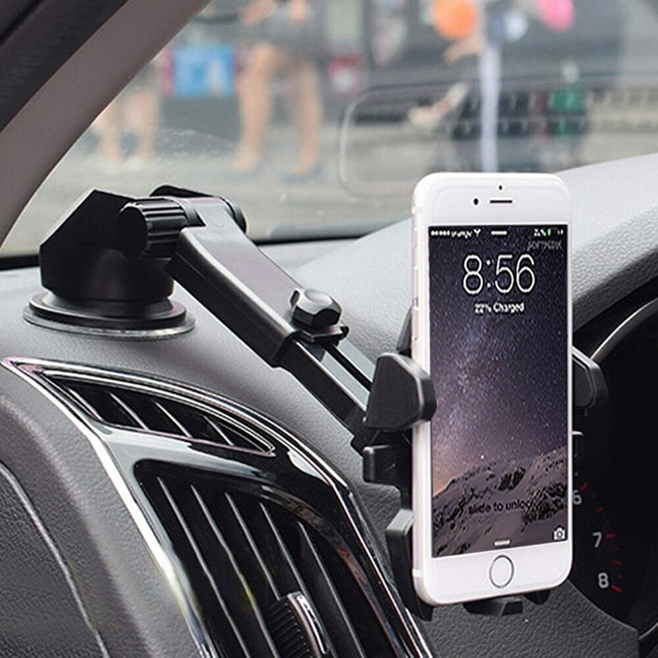 360° Universal Mount Holder Car Stand Windshield For Mobile Cell Phone ...