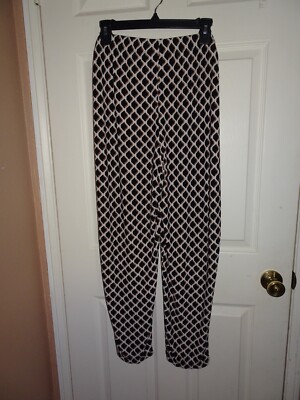 Travelers Collection by Chico's No Tummy Printed Slinky Pull On Pants ...