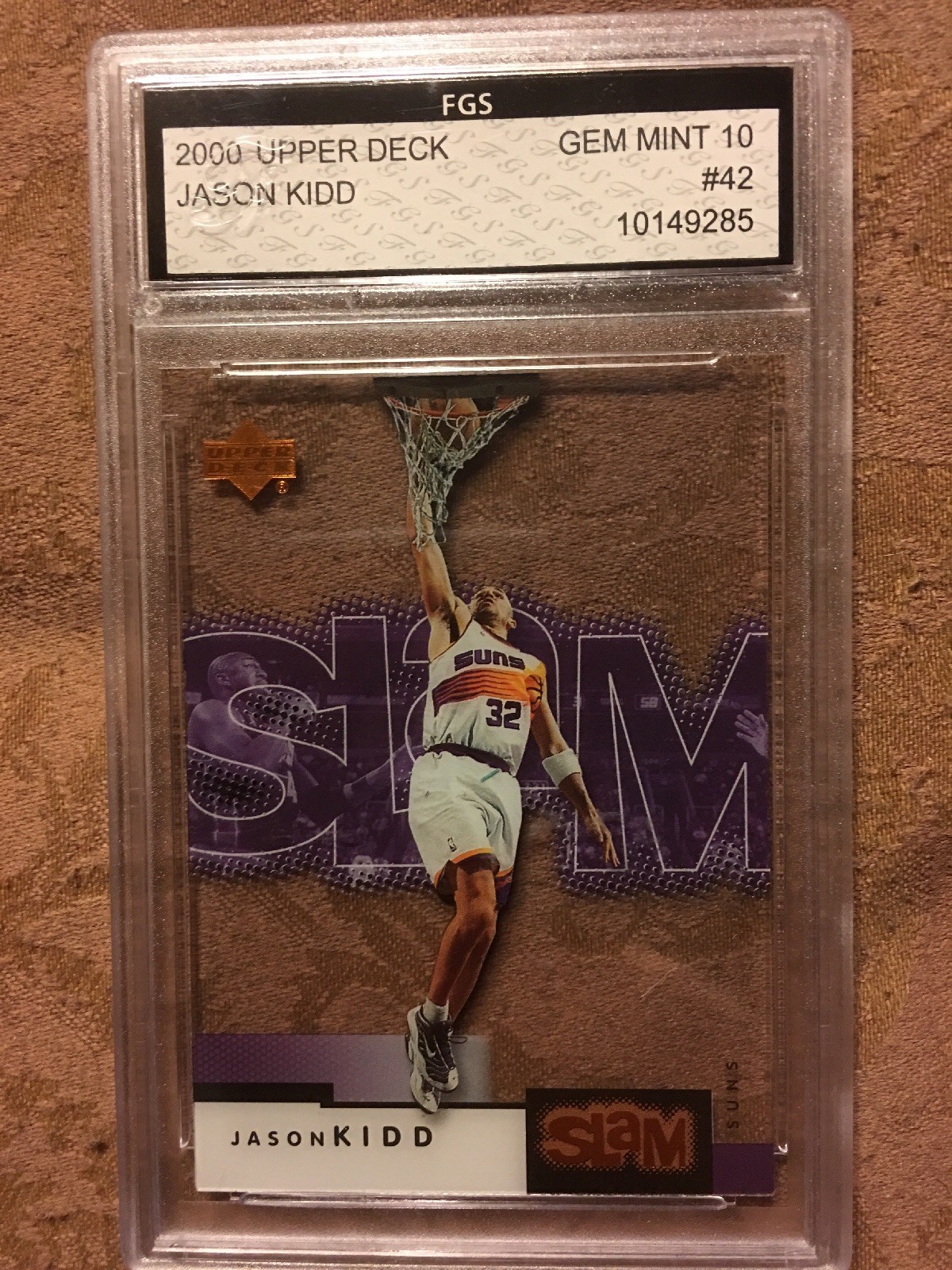 2000 Upper Deck Slam #42 Suns Jason Kidd FGS GEM MINT 10 | eBay