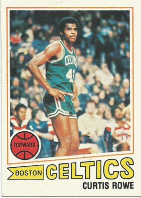1977-78 Topps Basketball #3 Curtis Rowe Boston Celtics Card | eBay