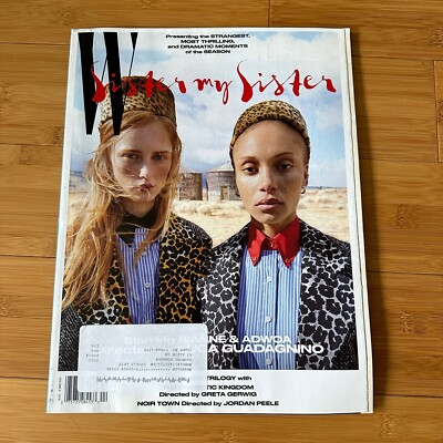 W magazine 2018 Rianne & Adwoa Janelle Monae Florence Welch Emma Stone ...