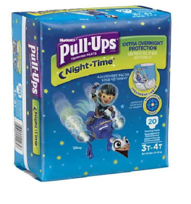 Huggies Pull-Ups Night Time 3T - 4T 20 ct. | eBay