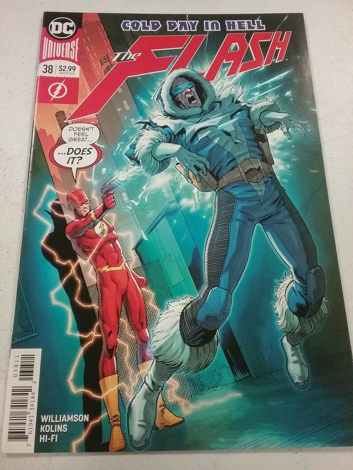 The Flash 2016- #38 Cold Day in Hell DC Universe Comic Joshua ...