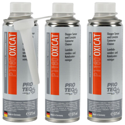 PROTEC P1180 OXICAT Lambdasondenreiniger + Katalysatorreiniger 3x 375ml | eBay.de