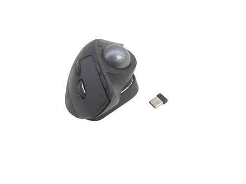Logitech MX ERGO Wireless Trackball Mouse Ergonomic Design M R0065 ...