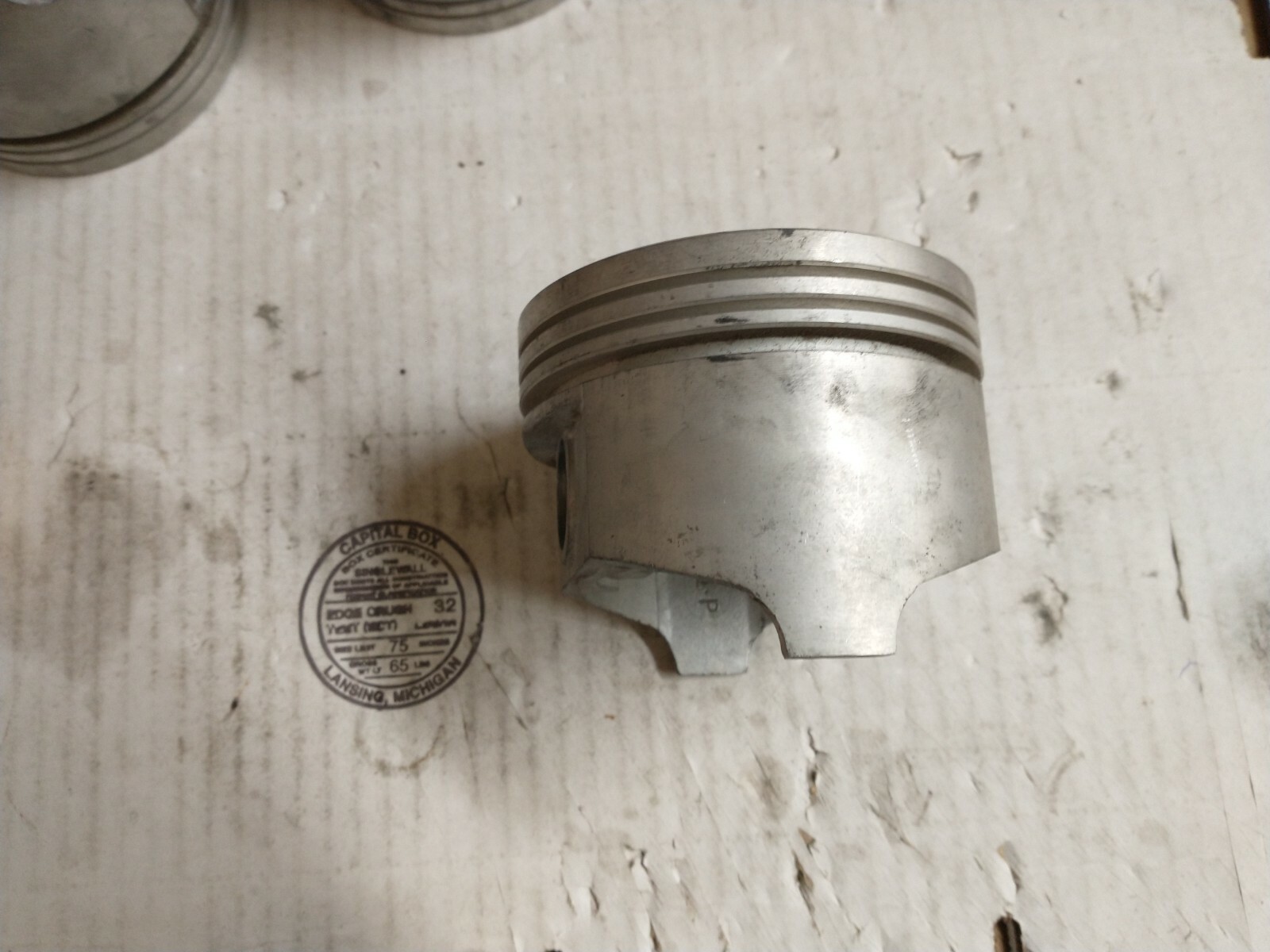 428 PONTIAC PISTON .040 OVER CAST 1967-1969 SINGLES | eBay