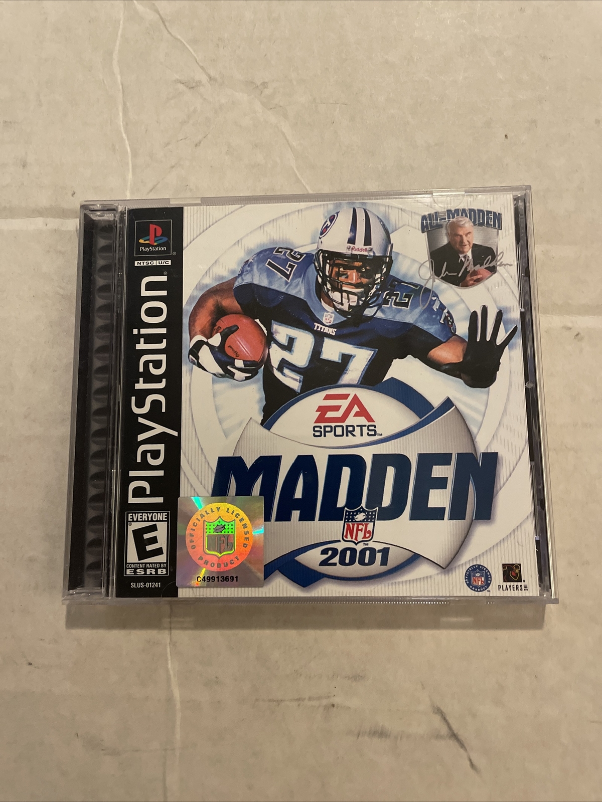 DD Madden NFL 2001 (Sony PlayStation 1, 2000) PS1 PSOne CIB Black Label ...