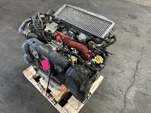 2017 Subaru WRX STI EJ257 2.5L Complete Engine Assembly Turbo 97k miles ...