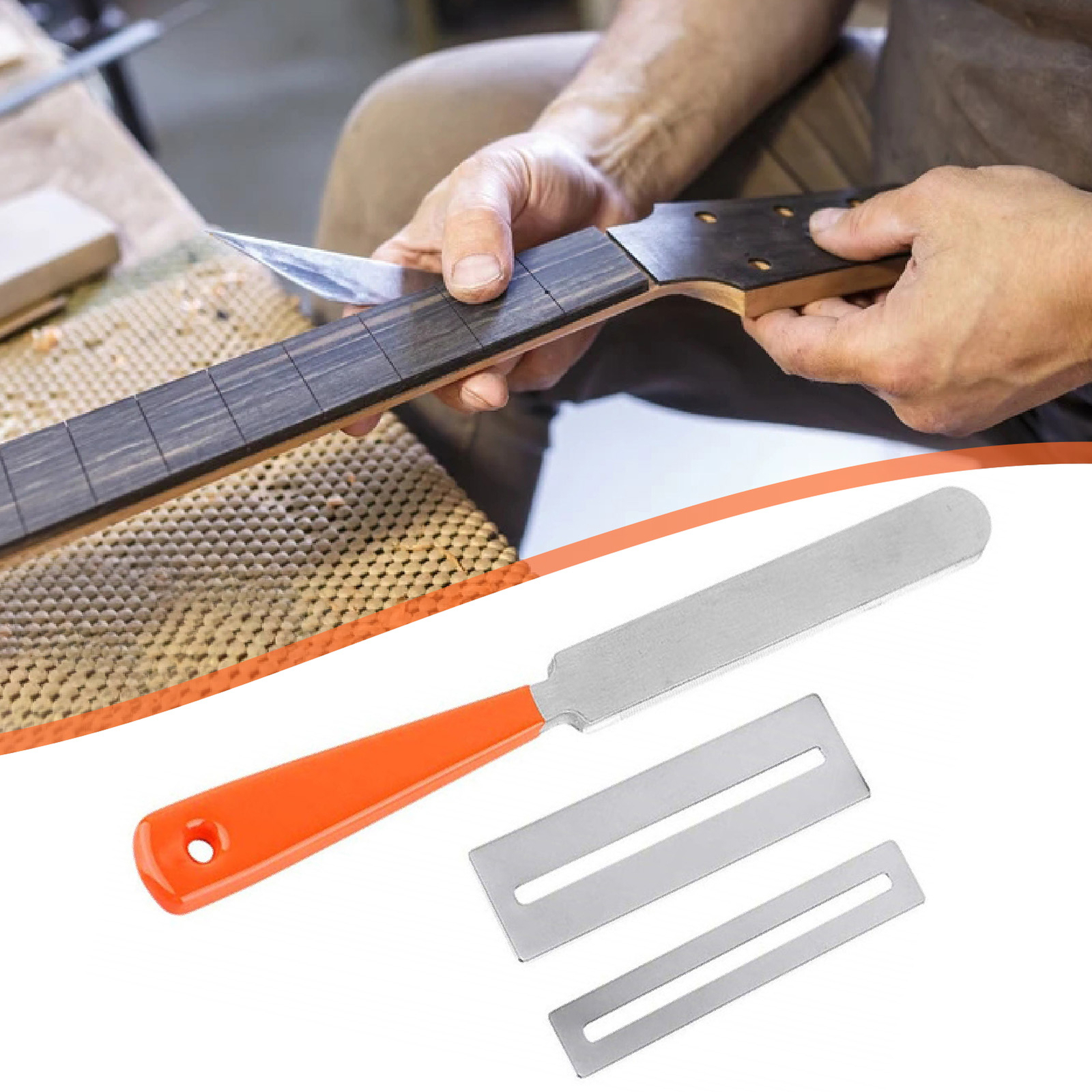 1 Set Guitar Leveling Beam Set Multipurpose Precise Luthier Tool Kit ...