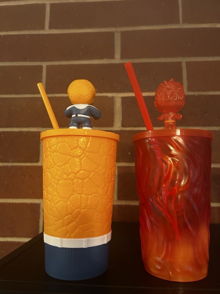 The Fantastic Four First Steps Light Up Cup & Topper Set Of 4 AMC ...