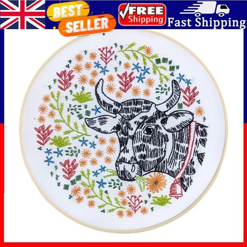 Yak Cotton Stamped Embroidery Cross Stitch DIY Starter Needlepoint ...
