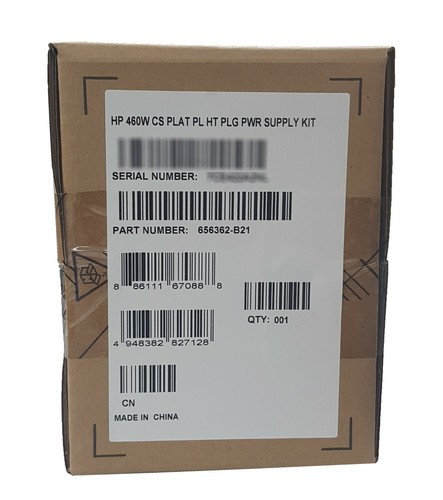 HP 656362-B21 460W Common Slot Platinum Plus Hot Plug Power Supply ...