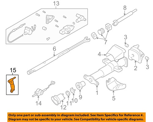 GM OEM Steering Column-Lock 26056147 | eBay