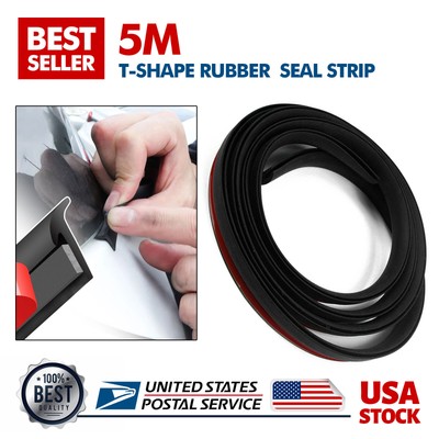 Universal Car Window Edge Guard 16ft U Shape Rubber Edge Trim Pack of 1 ...