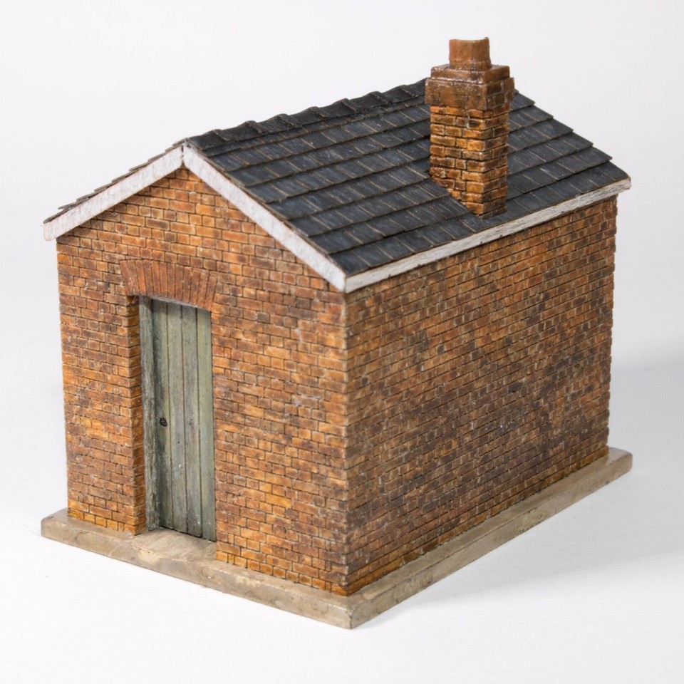 Model Railway Lineside Building 00/4mm Laser Cut Weighbridge Office ...