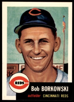 1991 TOPPS ARCHIVES 1953 BOB BORKOWSKI CINCINNATI REDS #7 | eBay