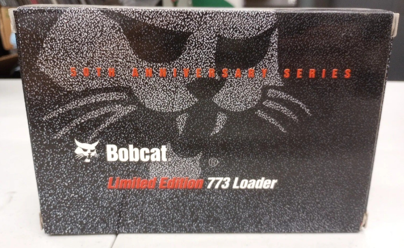 Bobcat 50th Gold Plated 773 Loader limited edition #/5000 NEW Diecast ...