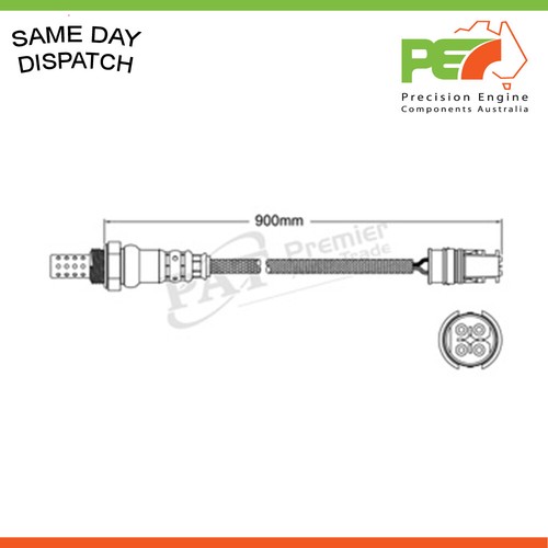 2x New * OEM * Pre-Cat Oxygen Sensor - LH & RH For Mercedes Benz R500 ...