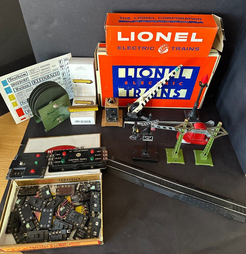 LIONEL BOX ONLY 6-5132 SWITCH, LIONEL BOX 3619 COPTER CAR AND ...