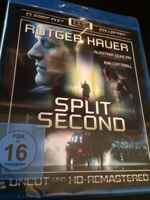Split Second (Region Free Blu-Ray) Rutger Hauer FAST SHIPPING Factory ...