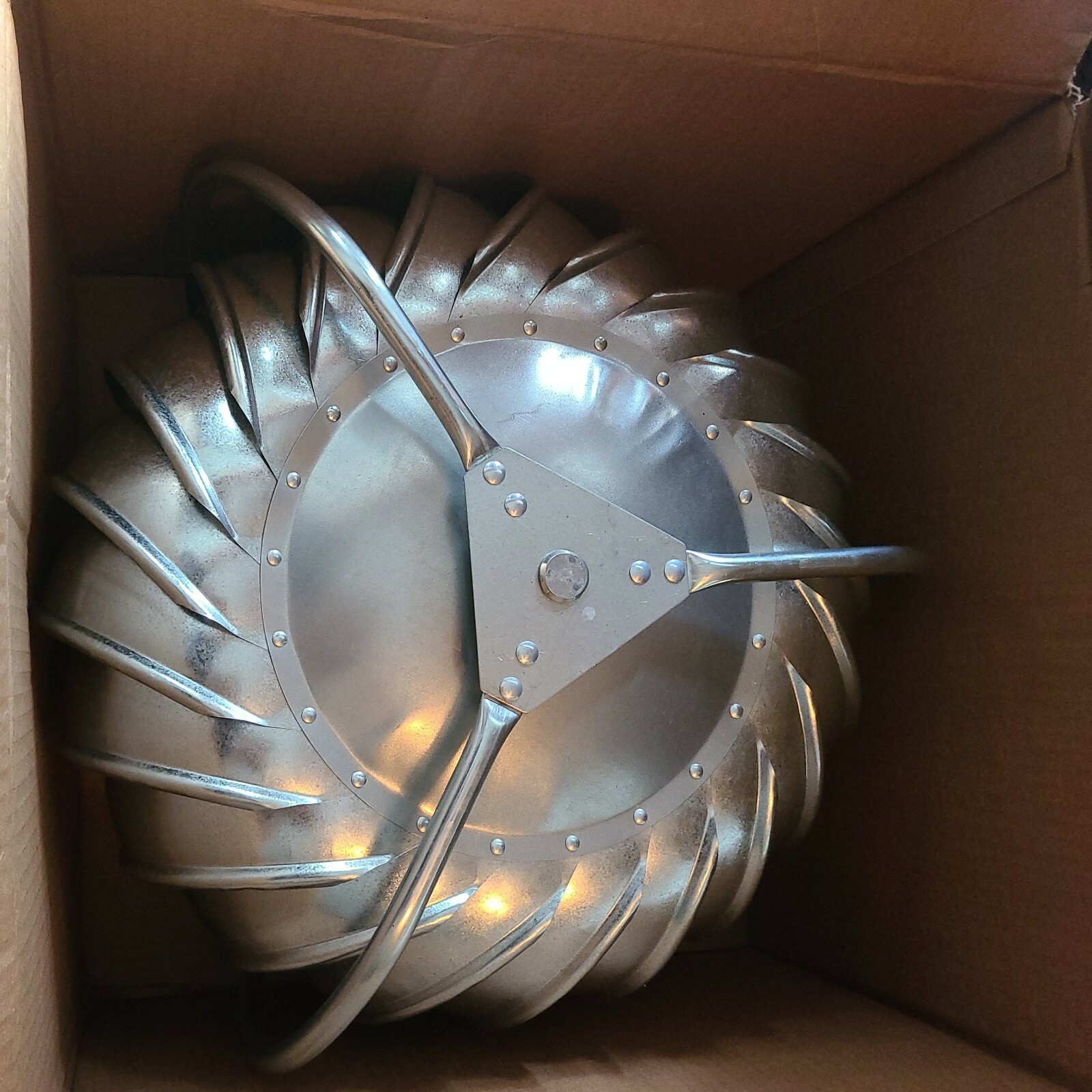 Master Flow 12 in. Galvanized Externally Braced Replacement Turbine ...