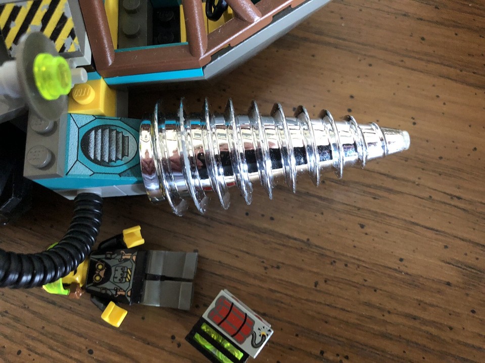 LEGO 4970 ROCK RAIDERS CHROME CRUSHER Complete Light works ALEX no ...