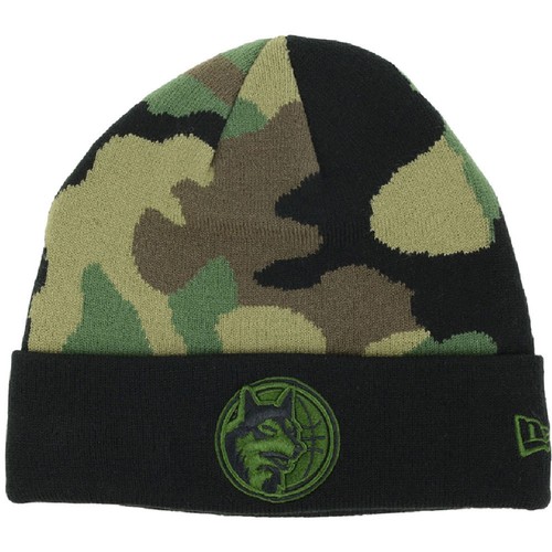 Minnesota Timberwolves New Era Army Camo NBA HWC Knit Beanie Cap ...