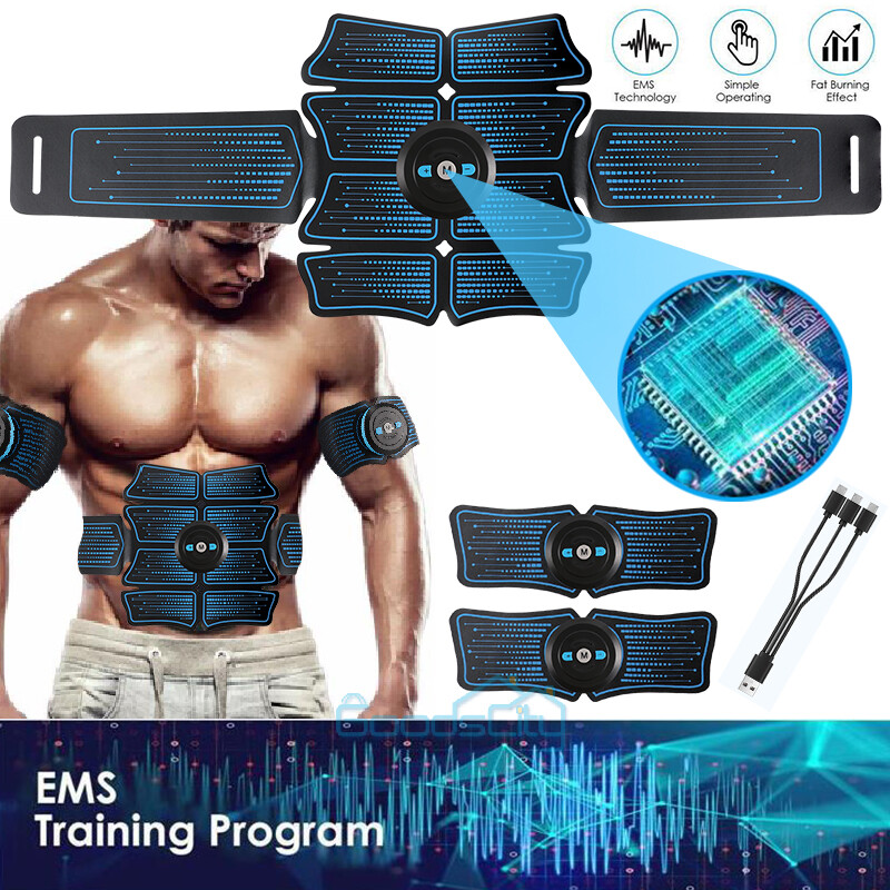 Tactical X Abs Stimulator - Abs - Arms - Hips - ultimate abs 360 stimulator USB | eBay