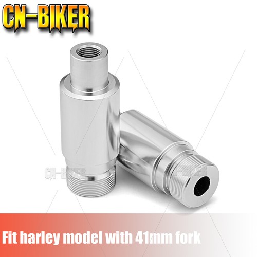41mm 2" Front Fork Tube Extensions For Harley Street Glide Road King ...