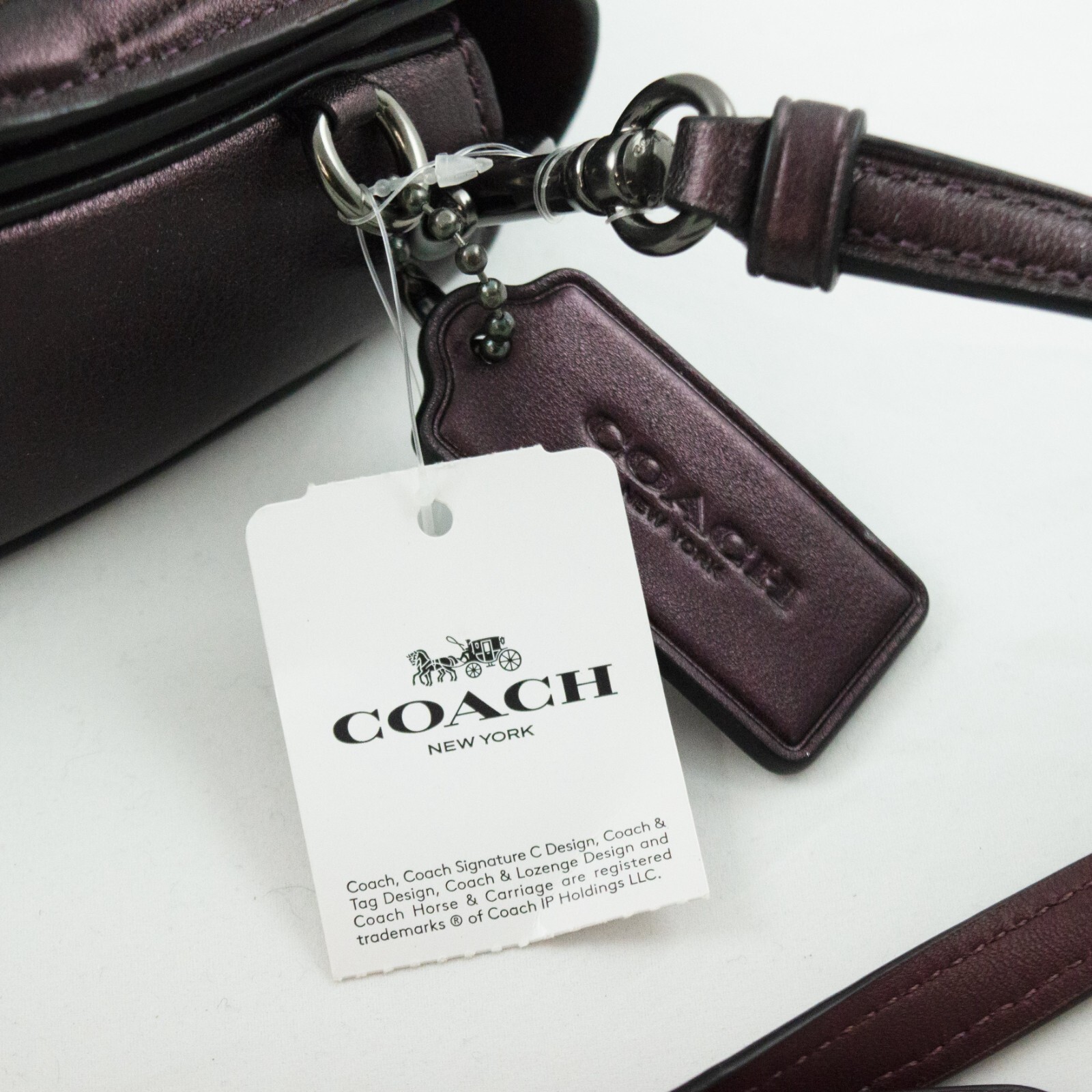 Coach Quilted Crossbody Bag - Gem
