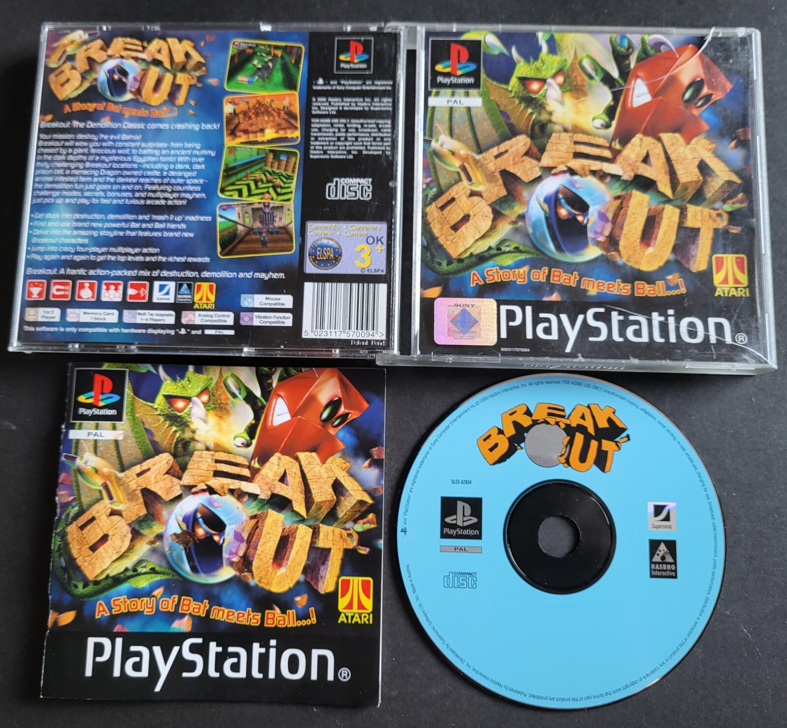 Sony PS1 PlayStation One Game Disk Manual Case Choose Retro Gaming PAL ...