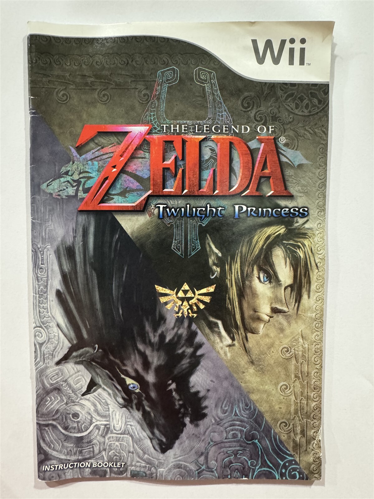 Video Game Instruction Manual Booklet Only Wii Legend of Zelda Twilight ...