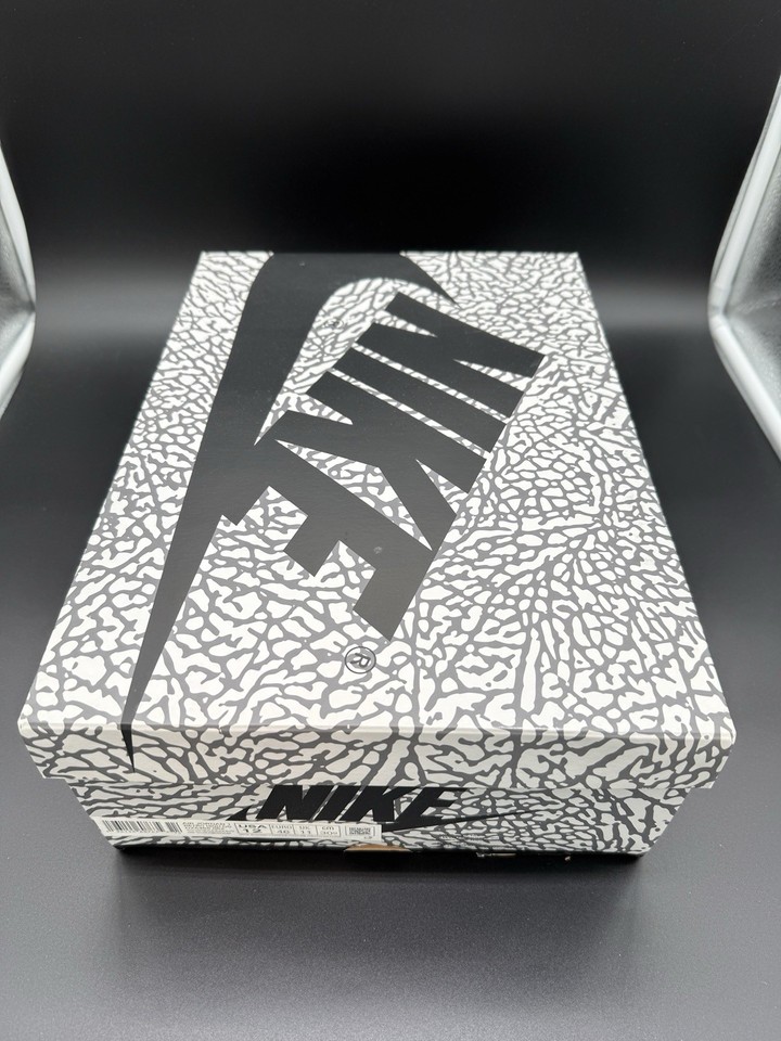 Nike Air Jordan 1 Metà White Black Grigio Cemento Mussola Tech - 46 (Eu ...